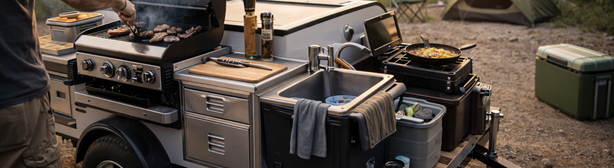 Mobile Outdoor Kitchen